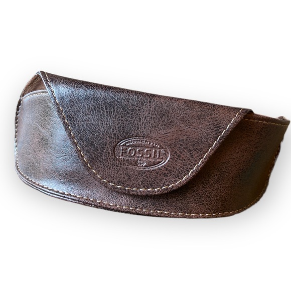 Fossil | Accessories | Fossil Sunglass Case Brown | Poshmark